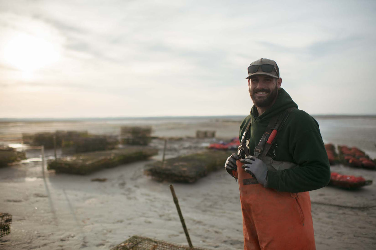 DJ Crook, SandSpit Oyster Company – Barnstable Shellfish Farmers Market